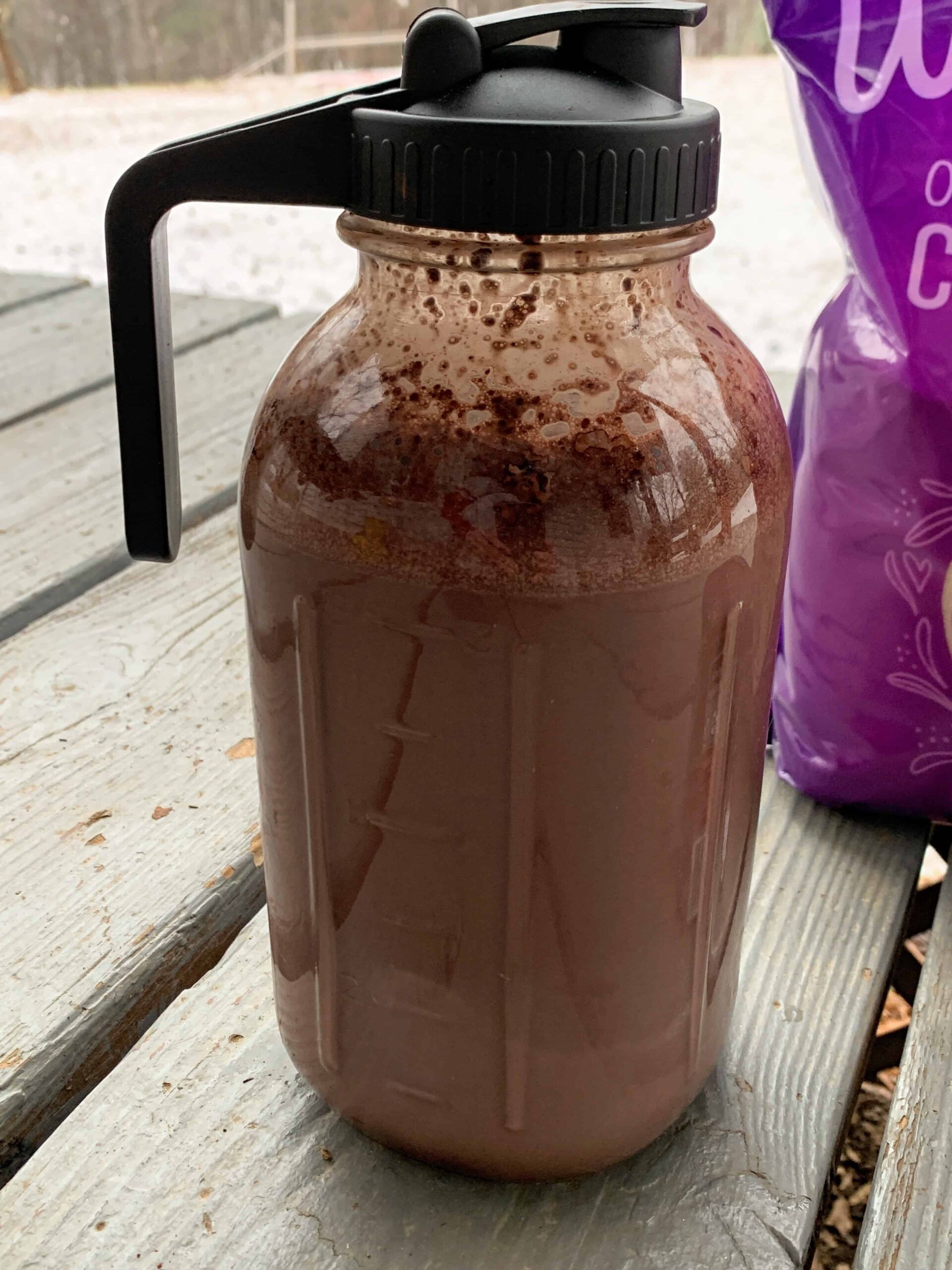 Best Raw Milk Hot Chocolate - Single Mom On A Farm